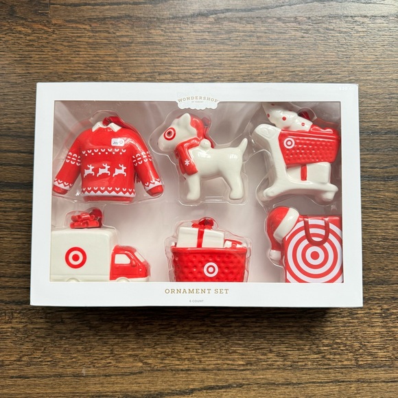 Target | Holiday | Ceramic Target Christmas Tree Ornament Set ...